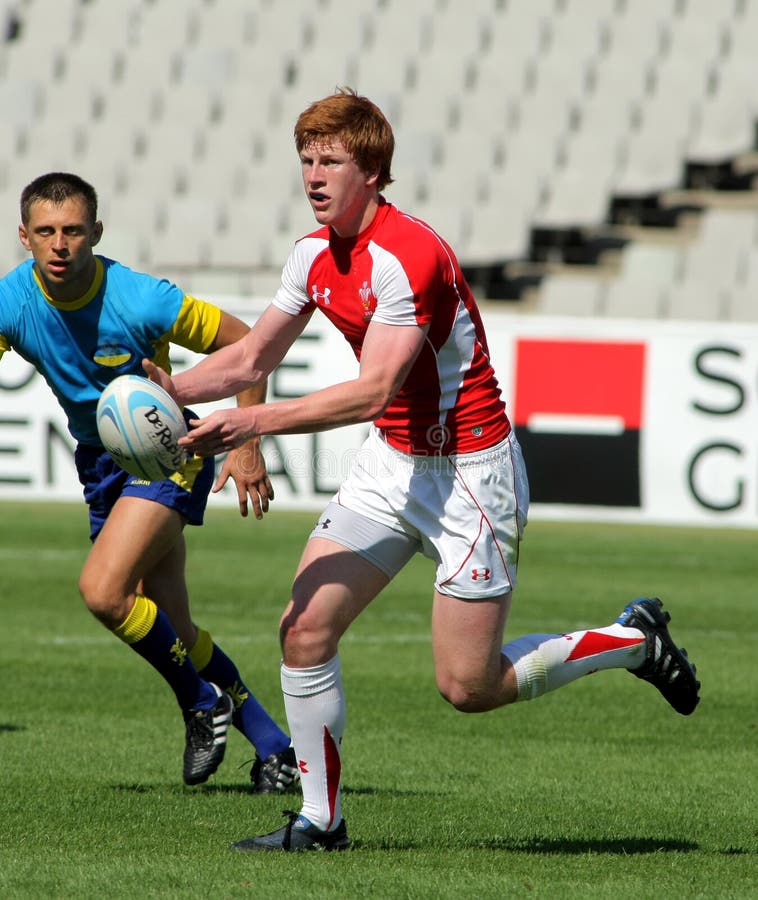 Welsh Wales Rugby Player Ball Stock Photos - Free & Royalty-Free Stock ...