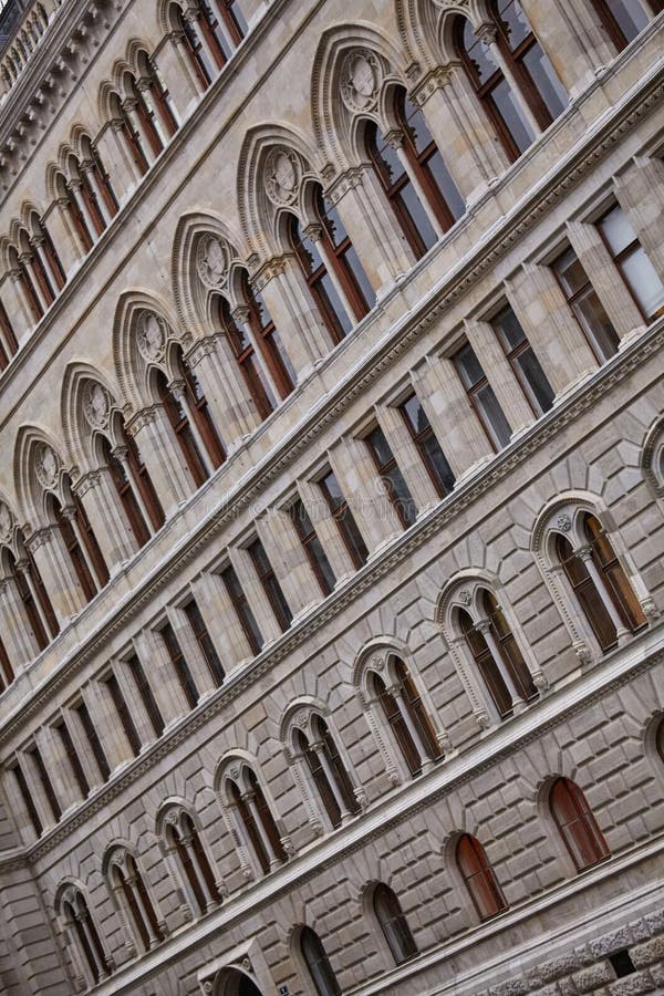 Rhythm Of Architectural Lines. Stock Image - Image of outside ...