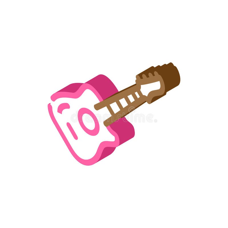 Rhythm and Blues Isometric Icon Vector Illustration Stock Vector ...