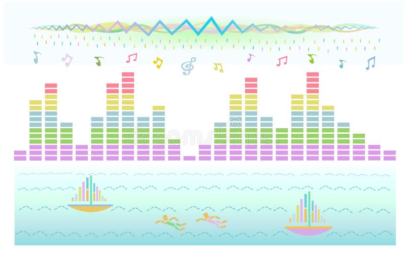 Rhythm City stock vector. Illustration of conceptual - 52534326