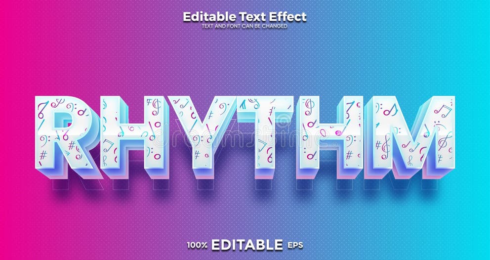 Rhythm Text Stock Illustrations – 7,117 Rhythm Text Stock Illustrations ...