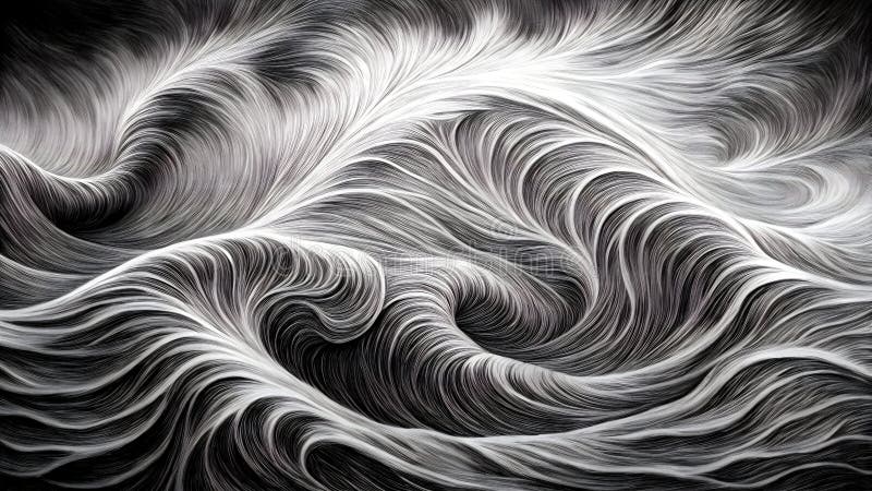 The Rhythm of Nature: a Dynamic Study of Organic Forms in Monochrome ...