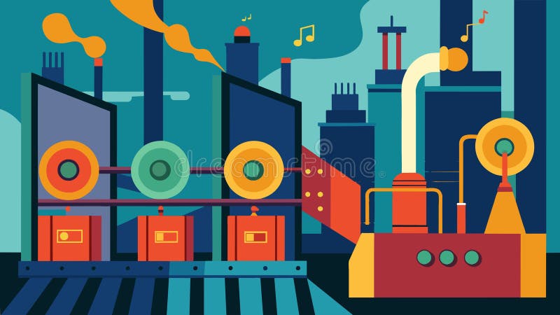 The Rhythmic Clanging of Machines Echoes through the Halls of the ...