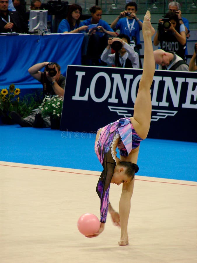 Rhythmic Gymnastic editorial image. Image of discipline - 5390000