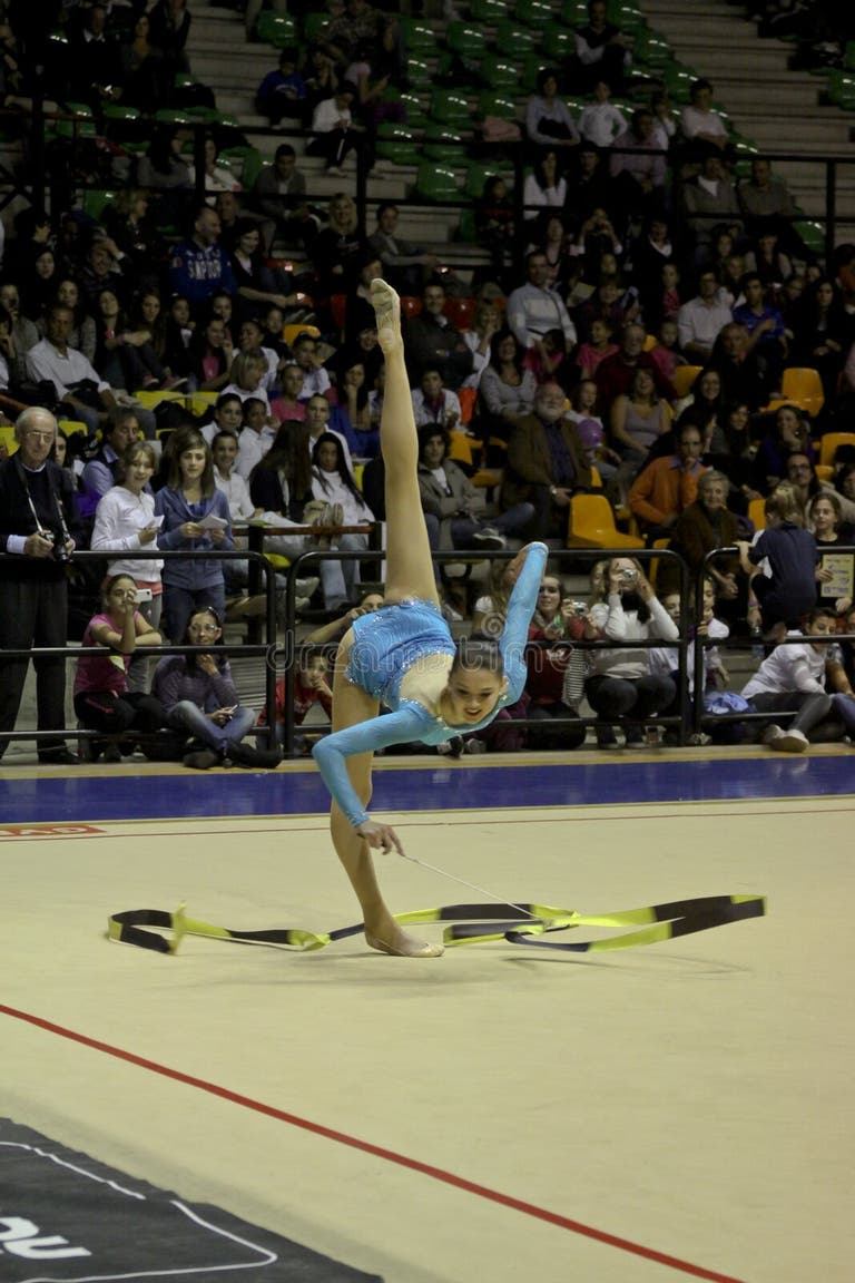 278 Rhythmic Gymnastics Hoop Group Stock Photos - Free & Royalty-Free ...