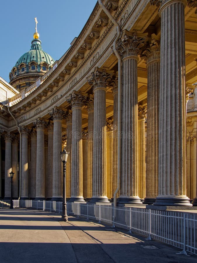 Strict Lines of Classical Architecture. Editorial Stock Image - Image ...