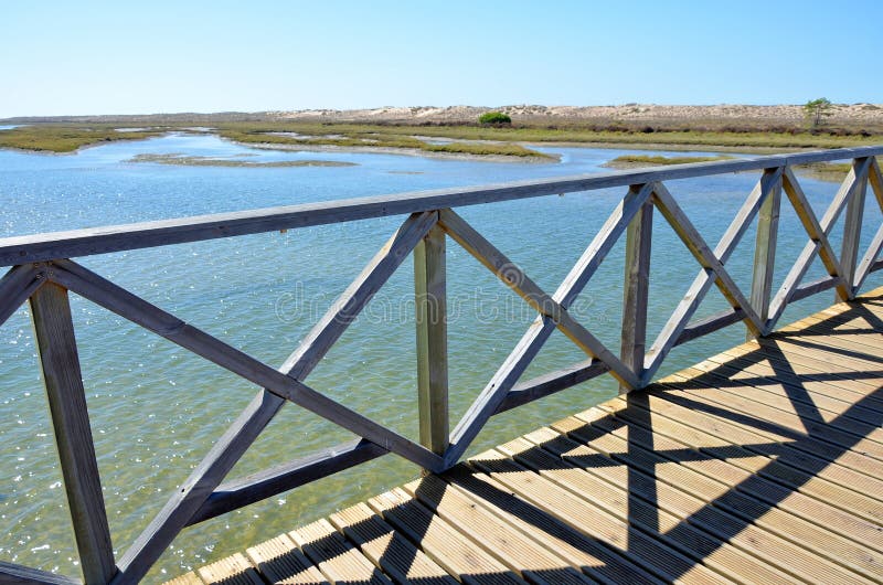 Ria Formosa Natural Park stock photo. Image of touristic - 257324876