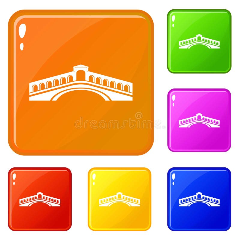 Rialto Bridge Icon, Simple Black Style Stock Vector - Illustration of ... Rialto Bridge Icon, Simple Black Style Stock Vector - Illustration of ...