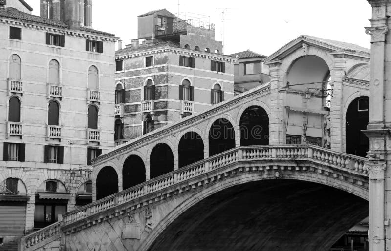 RIALTO Bridge without People in Venice Stock Photo - Image of european ...