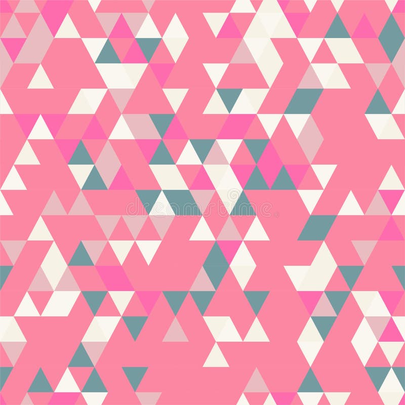 Riangle Seamless Background with Triangle Shapes of Different Colors ...