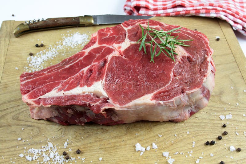 Rib of beef stock image. Image of protein, market, filet - 87583471