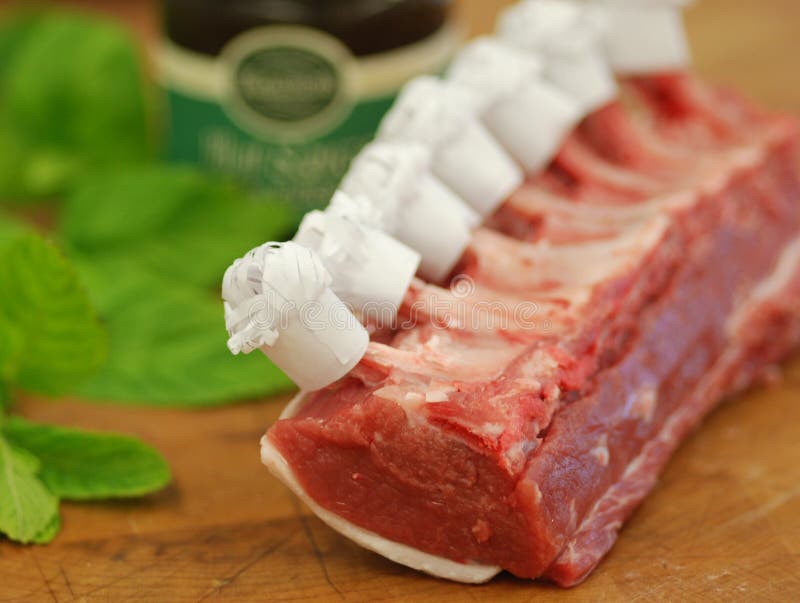 Rib van Lam stock afbeelding. Image of blok, landbouwbedrijf - 15781907