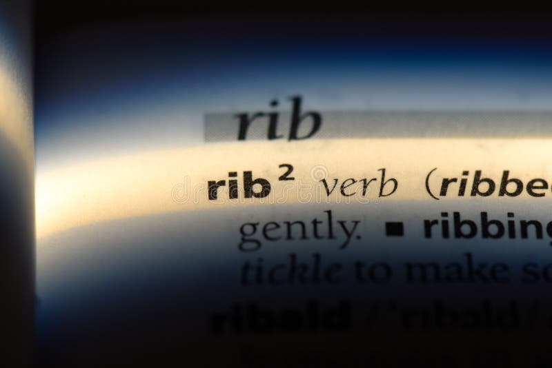 Rib stock image. Image of macro, idea, concept, writing - 126614551