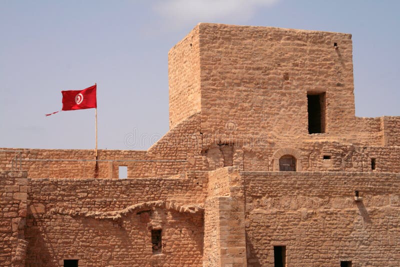 Ribat - Arabic Fortification Stock Photo - Image of africa, tunisian ...