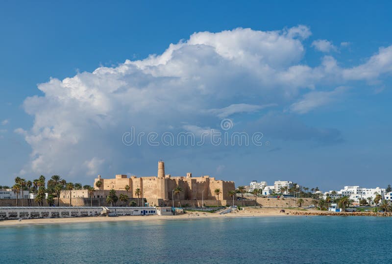 Ribat of Monastir stock photo. Image of lamps, tunisia - 376411662