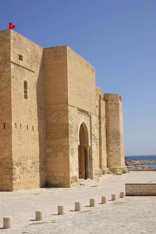 Ribat in Monastir in Tunisia, Africa Stock Image - Image of countries ...