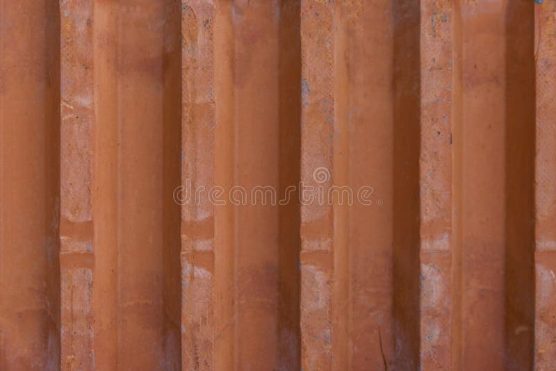 Ribbed Brick Surface. Background. Space for Text Stock Image - Image of ...
