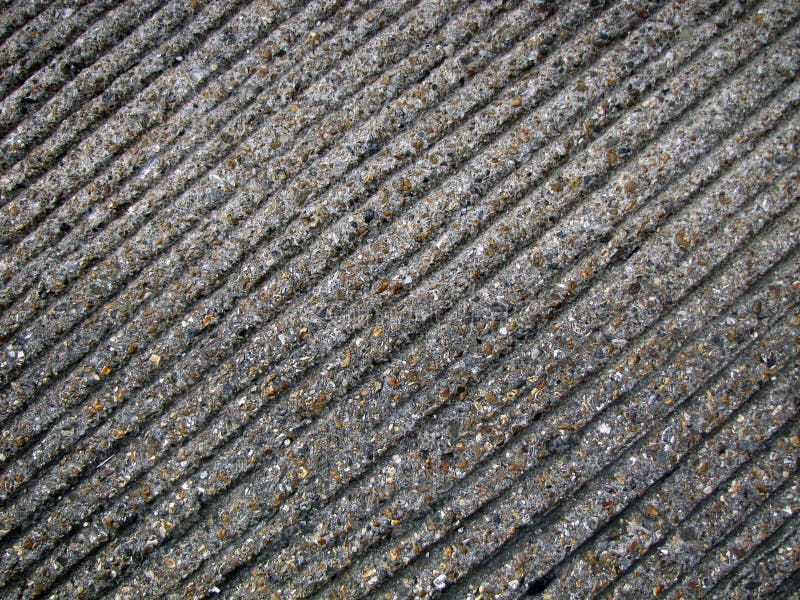 Ribbed Concrete Road Texture Stock Photo - Image of horizontal, built ...