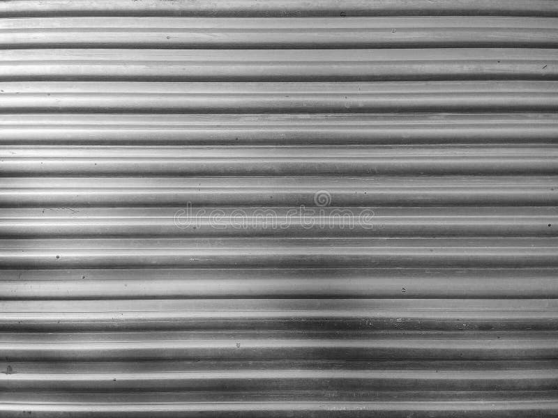 Ribbed Aluminium with Strip Pattern Stock Photo - Image of steel, metal ...