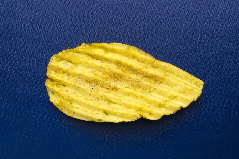 Ribbed potato snack stock photo. Image of chip, wavy - 70181594