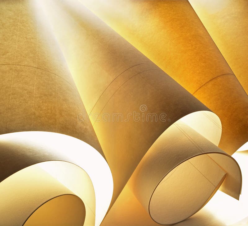 Ribbed sheets of paper stock photo. Image of calligraphy - 173064610