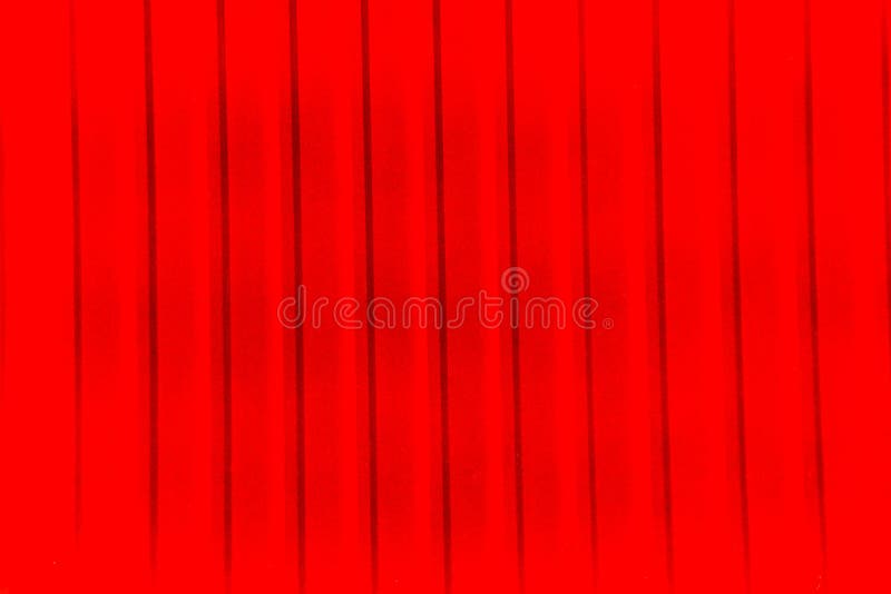 Ribbed Wall of the Shipping Container. Red Background with Diagonal ...