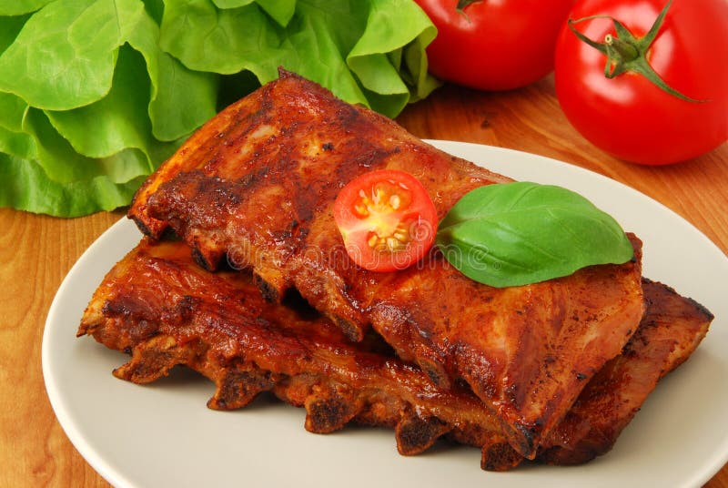 Ribben stock foto. Image of ribben, barbecue, gemarineerd - 7375418