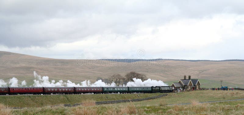 Ribblehead Station. stock image. Image of station, train - 24891757