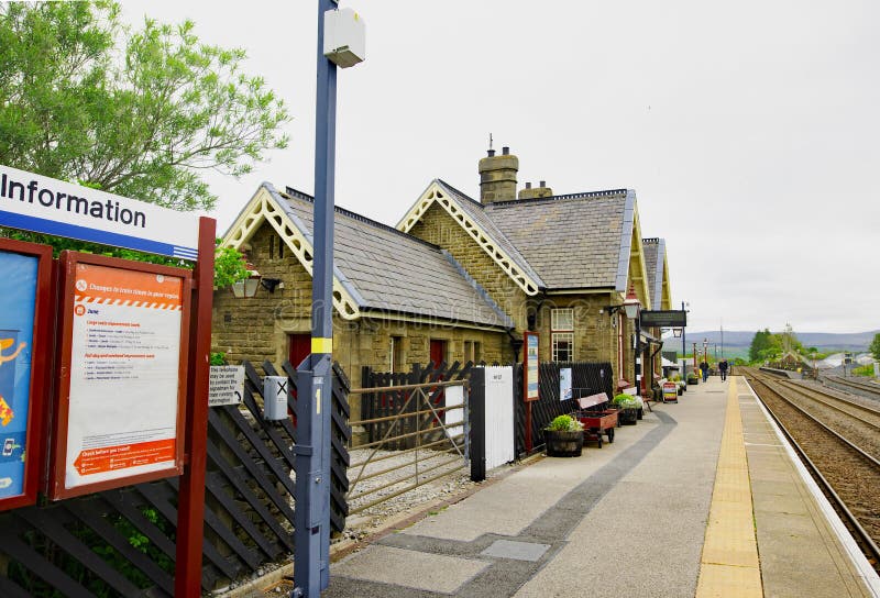 Ribblehead Station Platform (towards Carlise). Editorial Photography ...