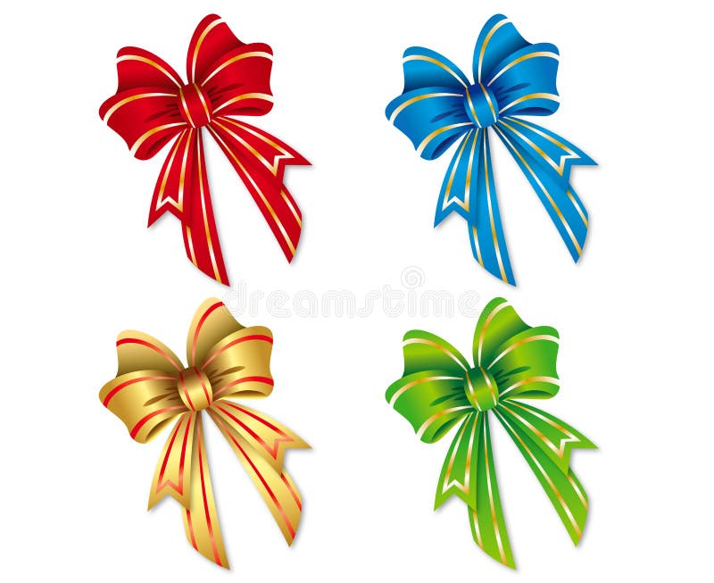 Christmas ribbon stock vector. Illustration of gift, celebration - 16994430