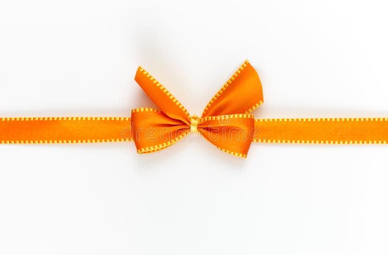 Ribbon stock image. Image of orange, decoration, element - 13977199