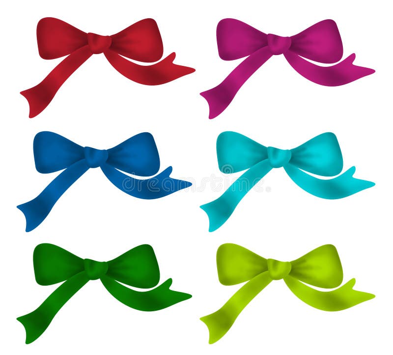 Christmas Ribbons stock vector. Illustration of december - 16962626