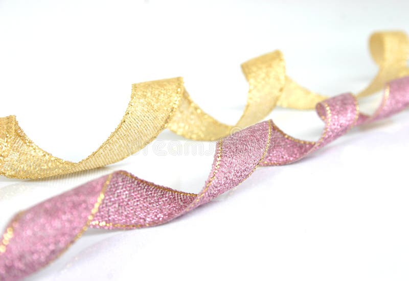Gold ribbon 1 stock image. Image of hogan, curve, gold - 865847