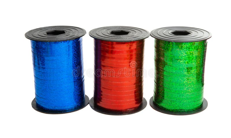 Ribbon for balloons stock image. Image of happy, decorative - 152666731