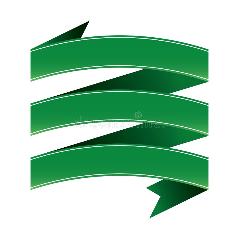 Ribbon Banner Design. Vector Illustration Decorative Design Stock ...