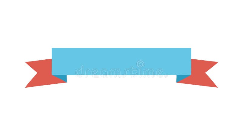 Ribbon Banner Icon Decoration Design Element Title Label, Vector Design ...