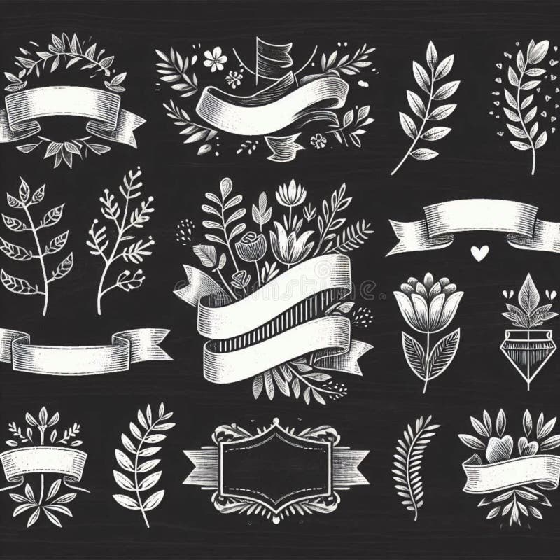 Ribbon banner stock illustration. Illustration of brand - 328688283