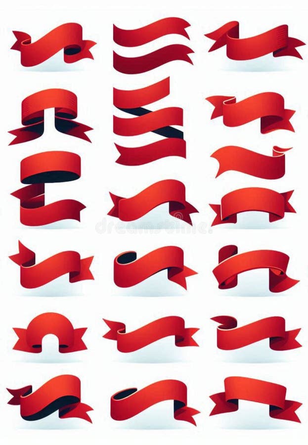 Ribbon banner stock illustration. Illustration of advertising - 329571764