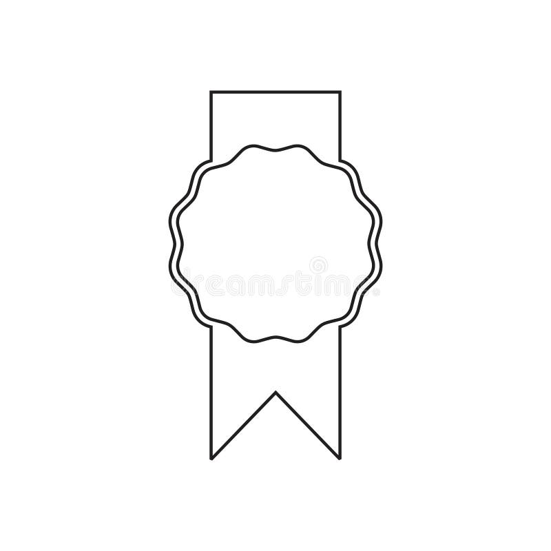 Ribbon Best Symbol Emblem Logo Vector Stock Vector - Illustration of ...