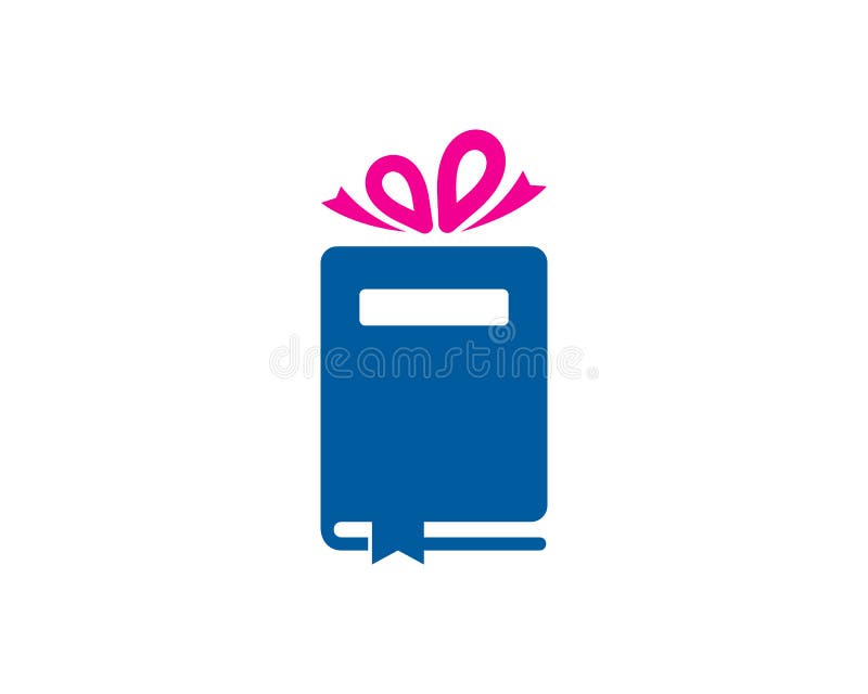 Ribbon Book Logo Icon Design Stock Vector - Illustration of event, page ...