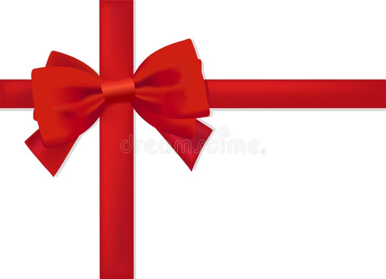 Ribbon and bow stock vector. Illustration of clip, isolated - 22156997