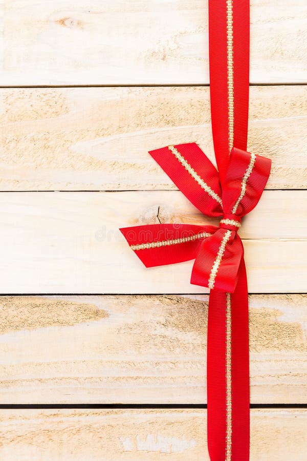 Ribbon bow stock photo. Image of wood, homely, present - 88379260