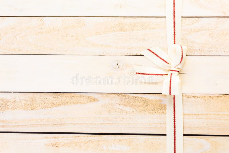 Ribbon bow stock image. Image of rustic, simle, wood - 88379203