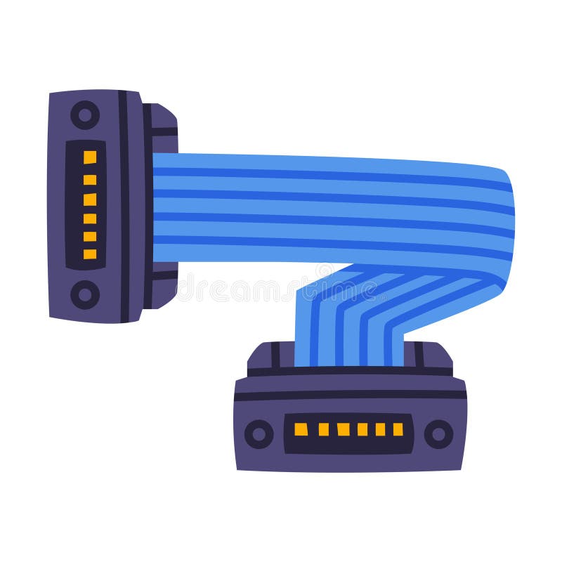 Ribbon Cable with Conducting Wires As Personal Computer Accessory and ...