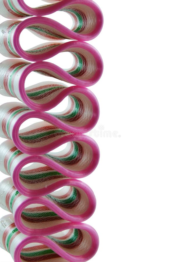 Ribbon Candy stock image. Image of isolated, xmas, colorful - 7196449