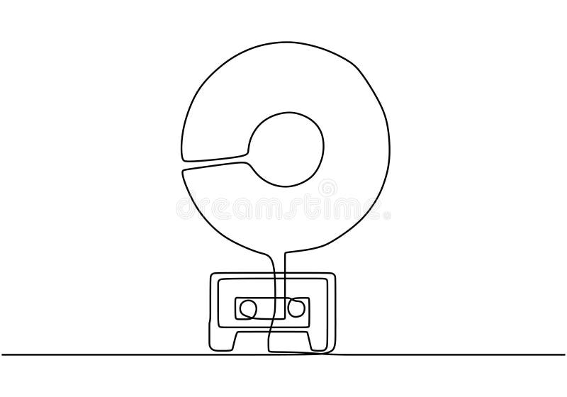 Compact Disk Drawing Stock Illustrations – 355 Compact Disk Drawing ...