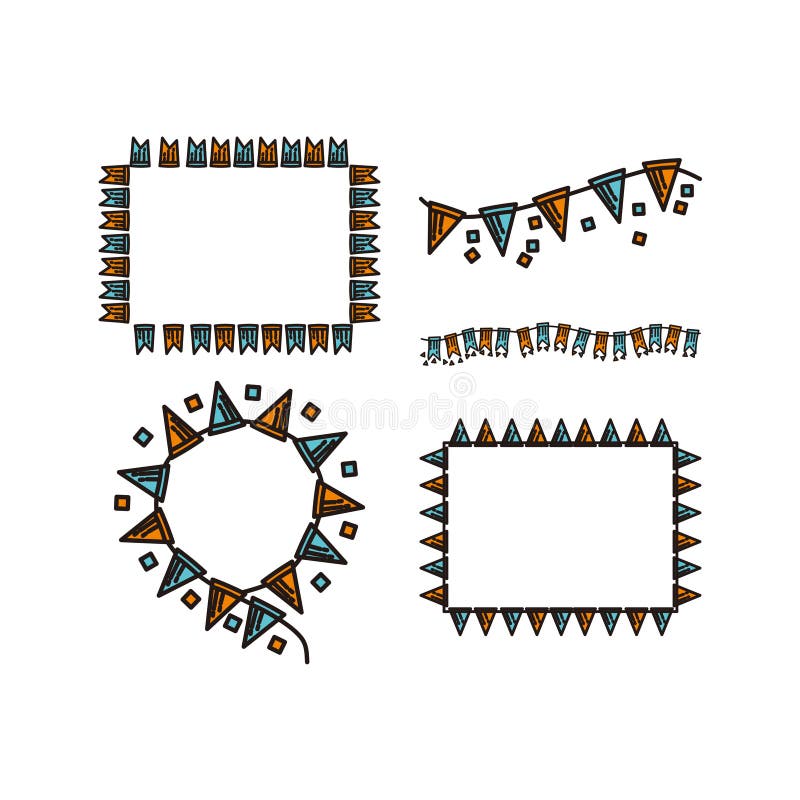 Ribbon Celebration Design Graphic Template Vector Stock Vector ...