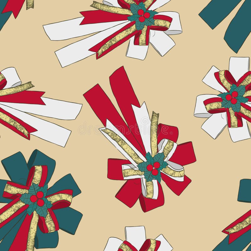 Christmas Concept Hand Draw Sketch Vector. Stock Vector - Illustration ...