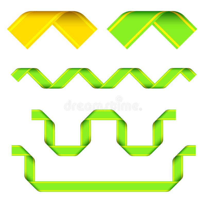 Ribbon corners stock vector. Illustration of ornate, frame - 22749704