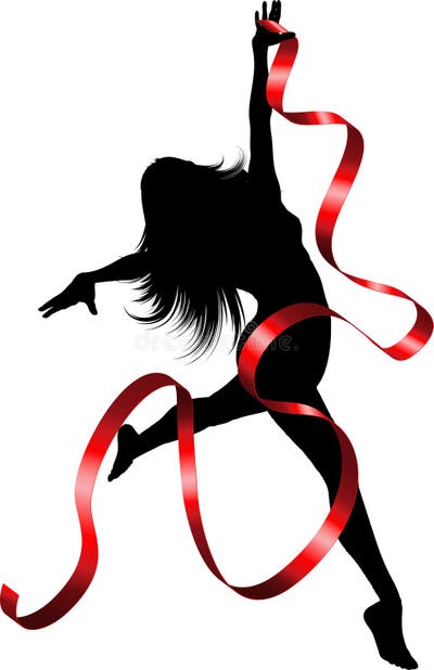 Dancer Silhouette Ribbon Stock Illustrations – 1,078 Dancer Silhouette ...